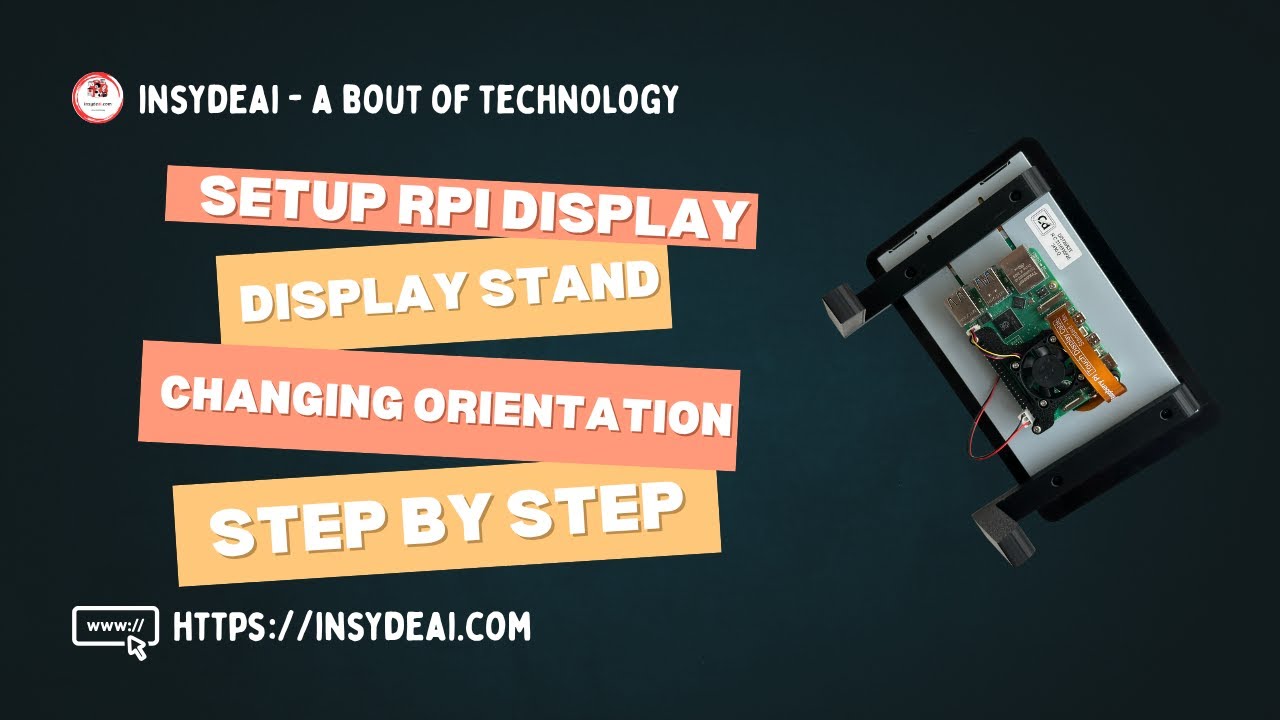 How to Setup RPi Touch Display 2 | With Stand, Fan Mount, & Changing ...