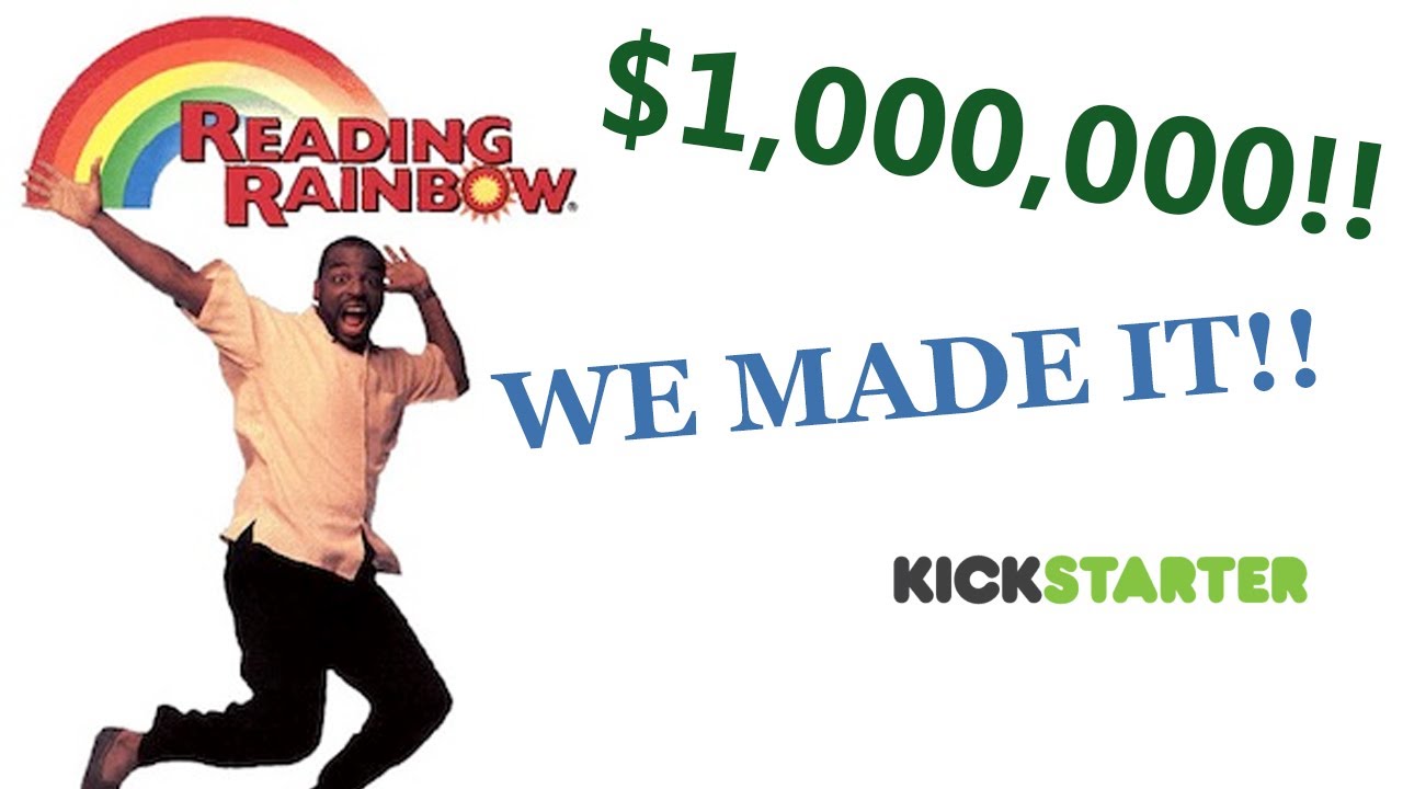 "Levar Burton's reaction" to reaching $1 million on KickStarter ...