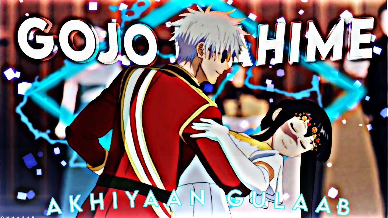 Akhiyaan Gulaab audio edit 🥵 || gojo / Utahime dance edit 🥵 || jujutsu ...