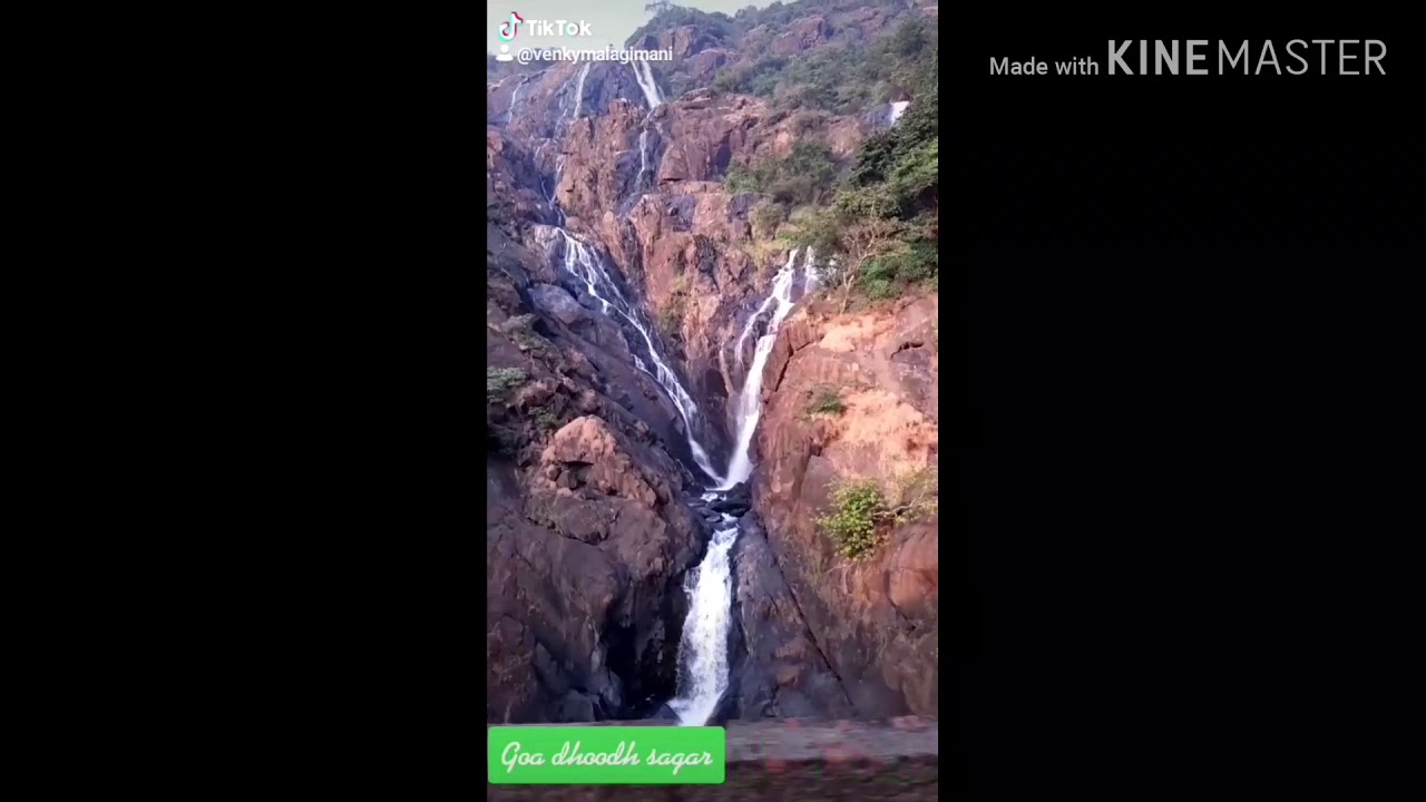 Dhoodh sagar Goa - YouTube