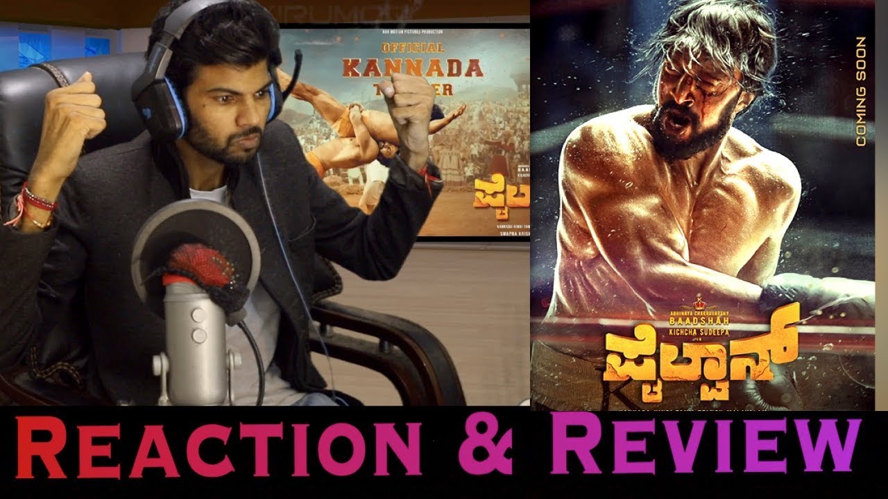 Pailwaan Official Trailer Reaction - Kannada | Kichcha Sudeepa | Suniel ...