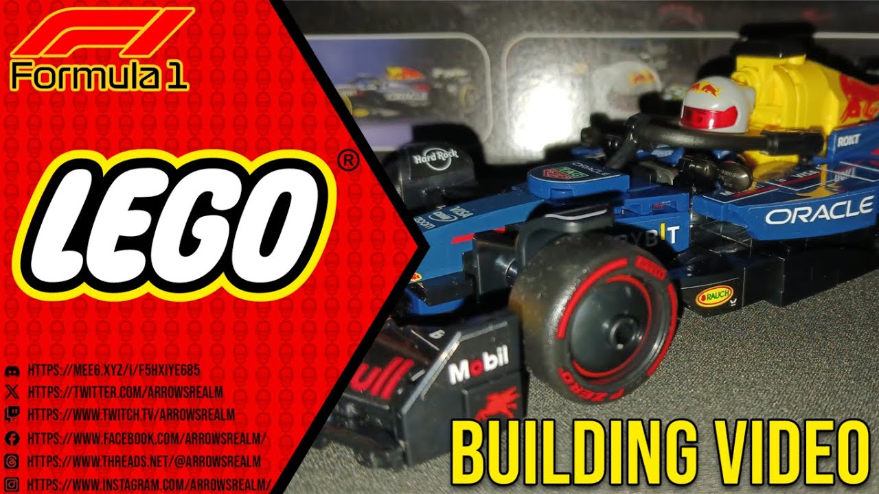 #lego F1 Speed Champions - Redbull Oracle Racing - 77243 - YouTube