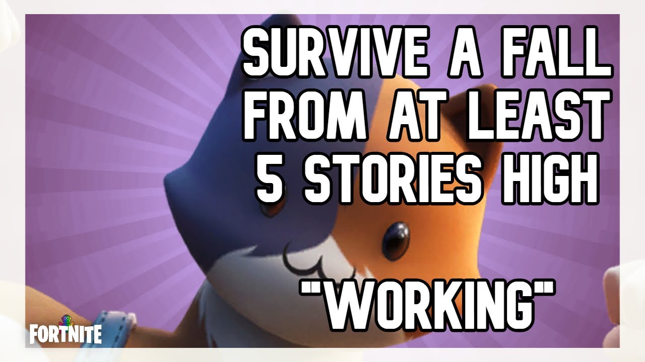 "GUIDE THAT WORKS" Survive a fall from at least 5 stories high ...