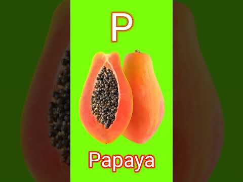 P for Papaya - YouTube