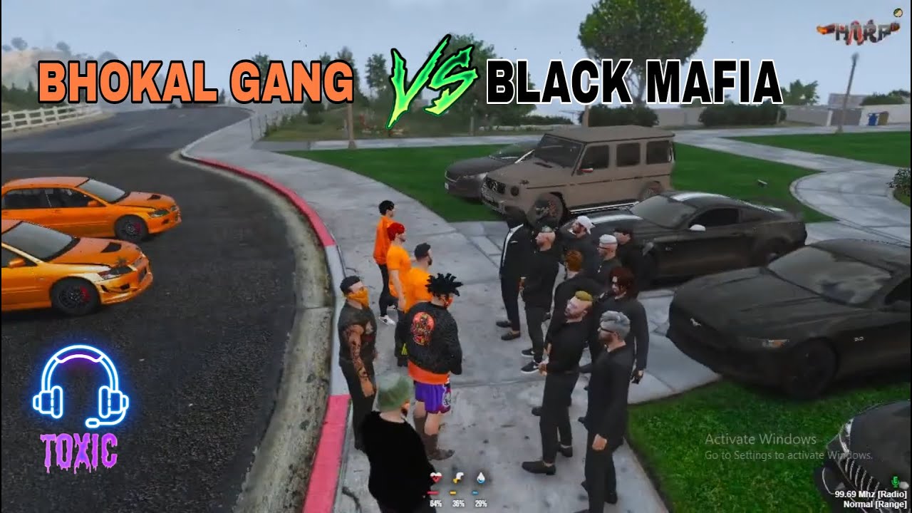 BLACK MAFIA VS BHOKAL GANG ( Bande Kyu Uthaye ) Htrp 2.0 - YouTube