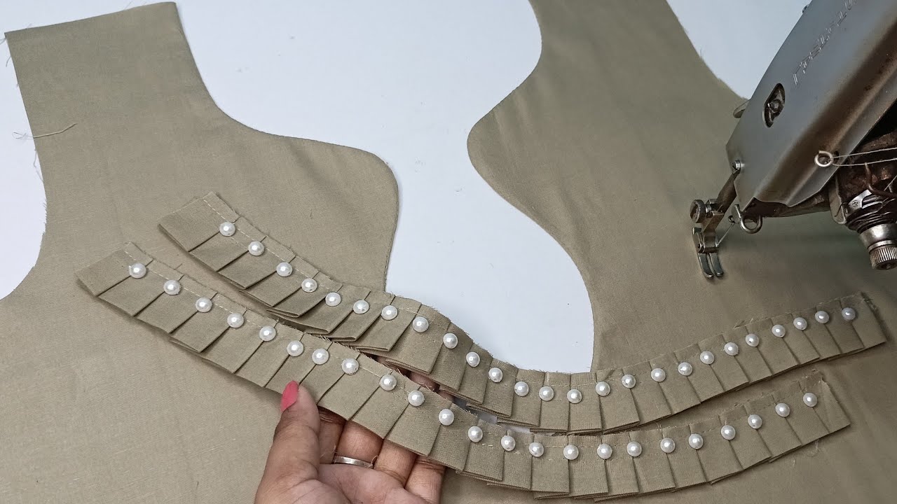 कमाल का सिंम्पल डिजाइन जरूर देखें neck design Moti style / kurti for ...