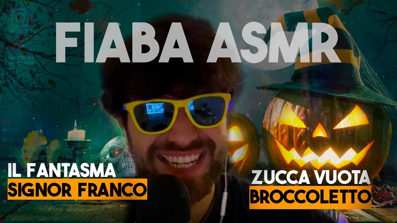 FIABA ASMR PER HALLOWEEN: LA ZUCCA VUOTA BROCCOLETTO E IL FANTASMA ...