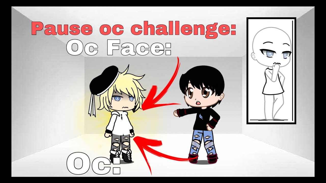 Pause oc challenge Gacha Club (Gacha Trend) - YouTube