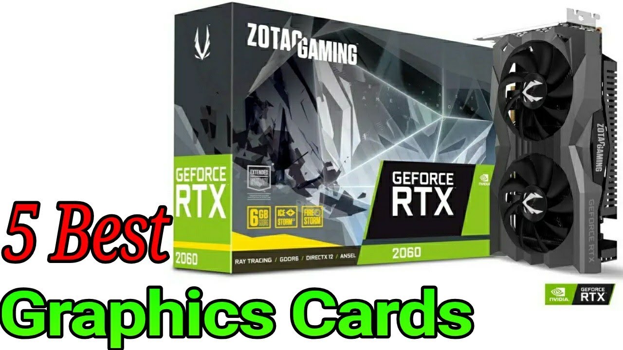 5 Best Graphics Cards 2021 - YouTube