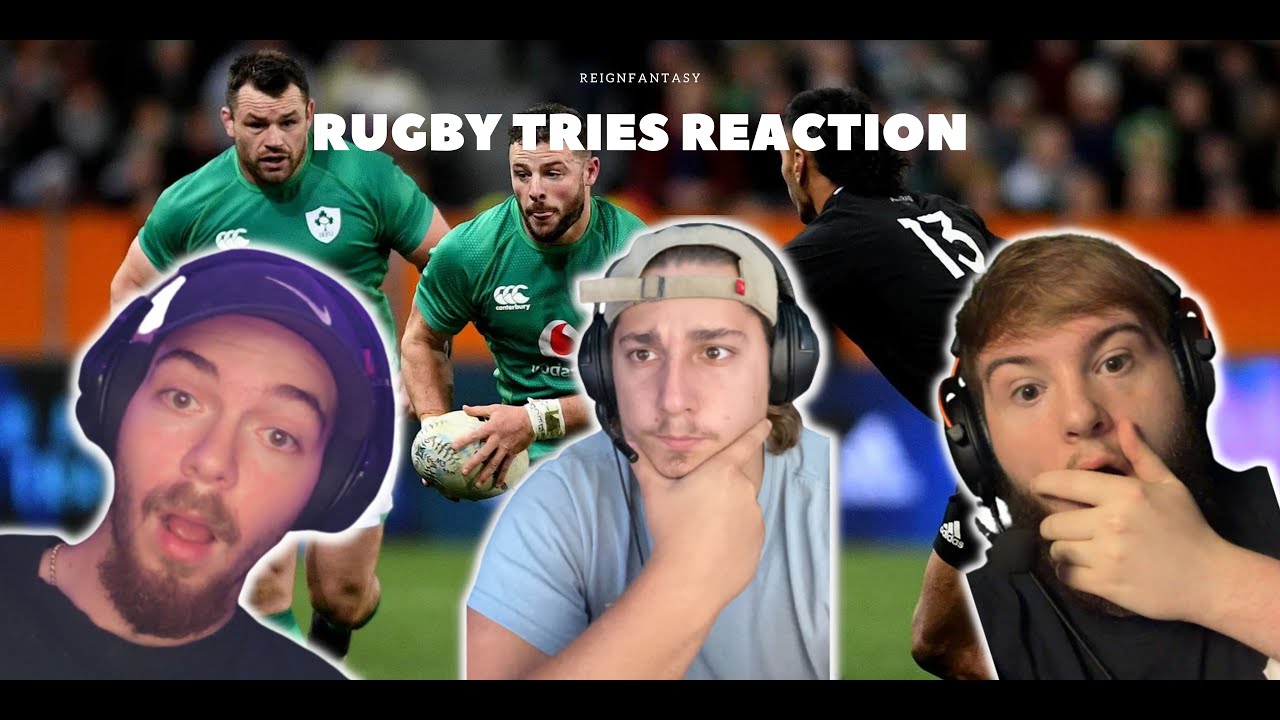 NFL FANS React to RUGBY's Best Tries! CRAZY!! - YouTube