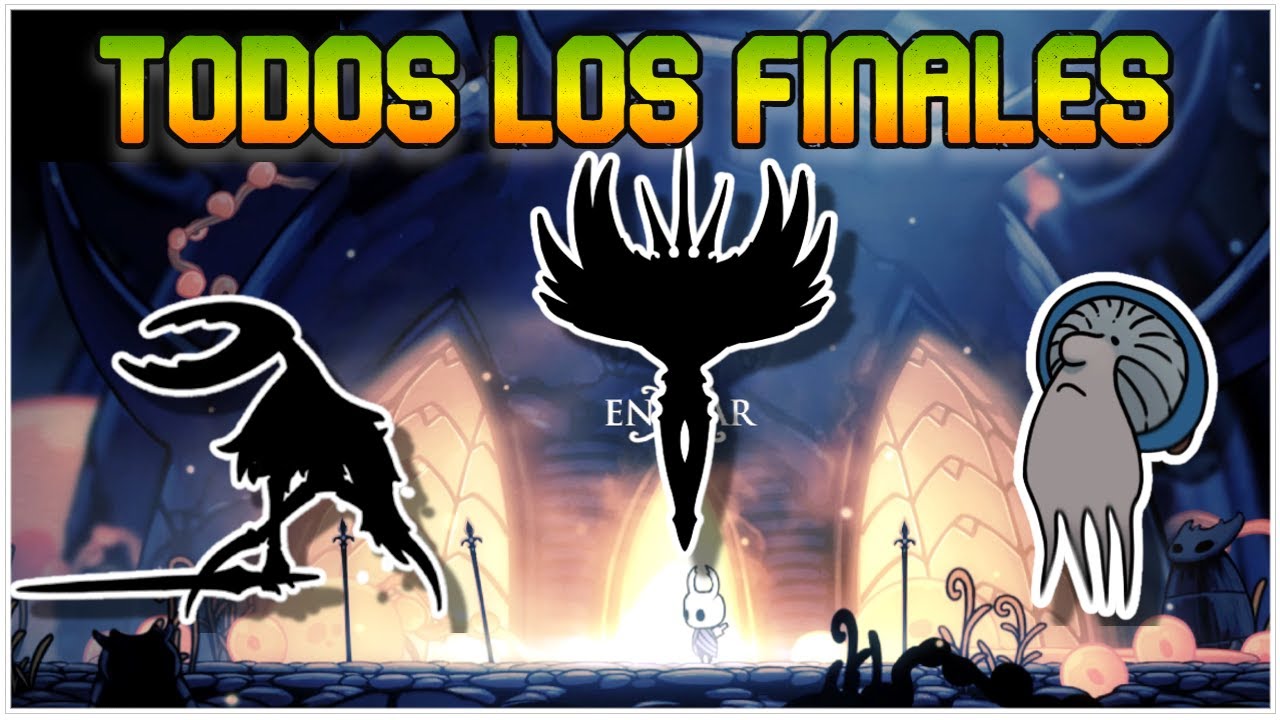 Guía para sacar todos los Finales de Hollow Knight - YouTube