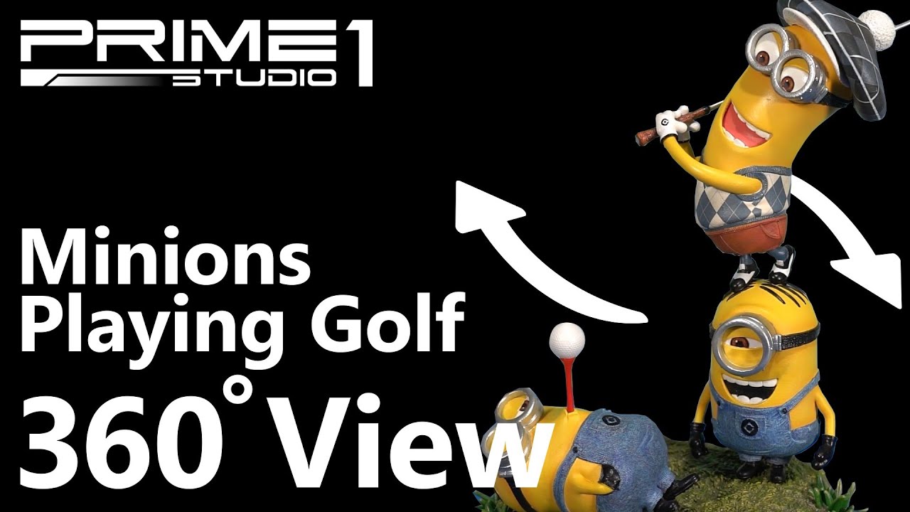 Minions Playing Golf (Despicable Me & Minions) 360°View - Prime 1 ...