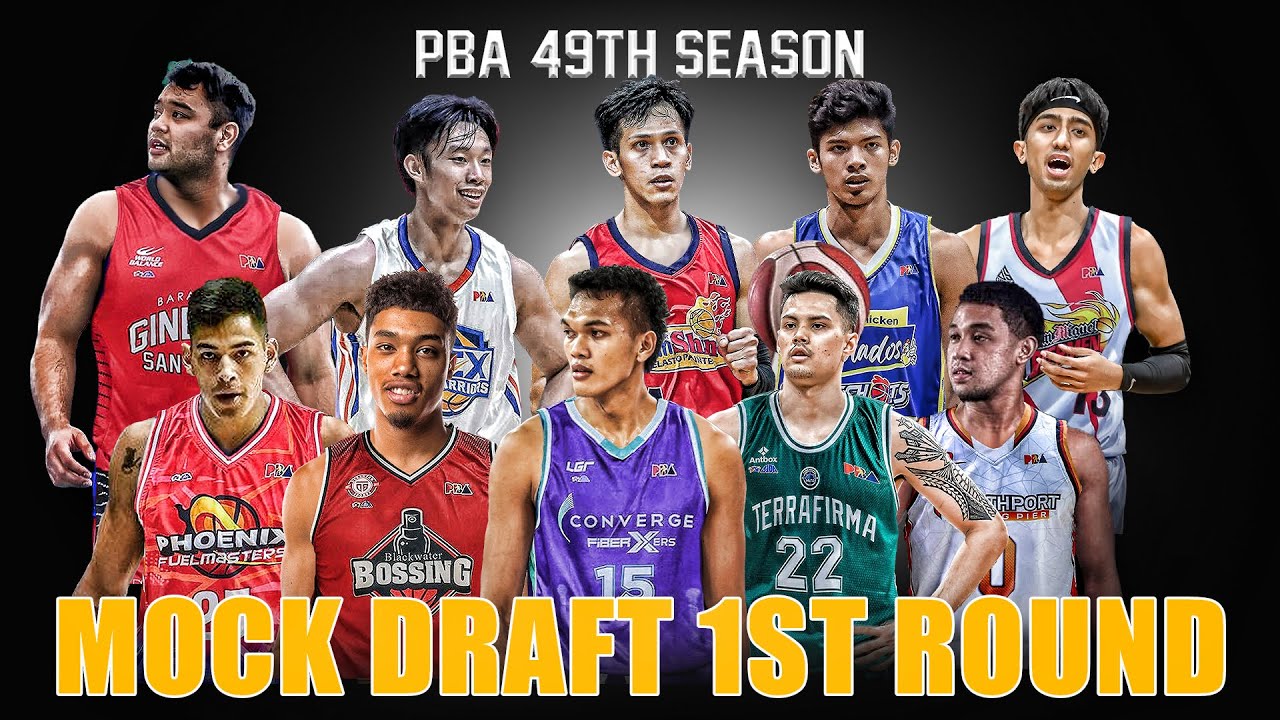 PBA UPDATE PBA 49 SEASON MOCK DRAFT 1ST ROUND PICK - YouTube