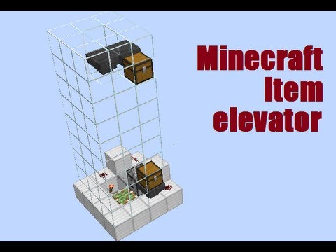 Minecraft Item elevator v2 - Working 1.5 100% efficient & Future-proof ...