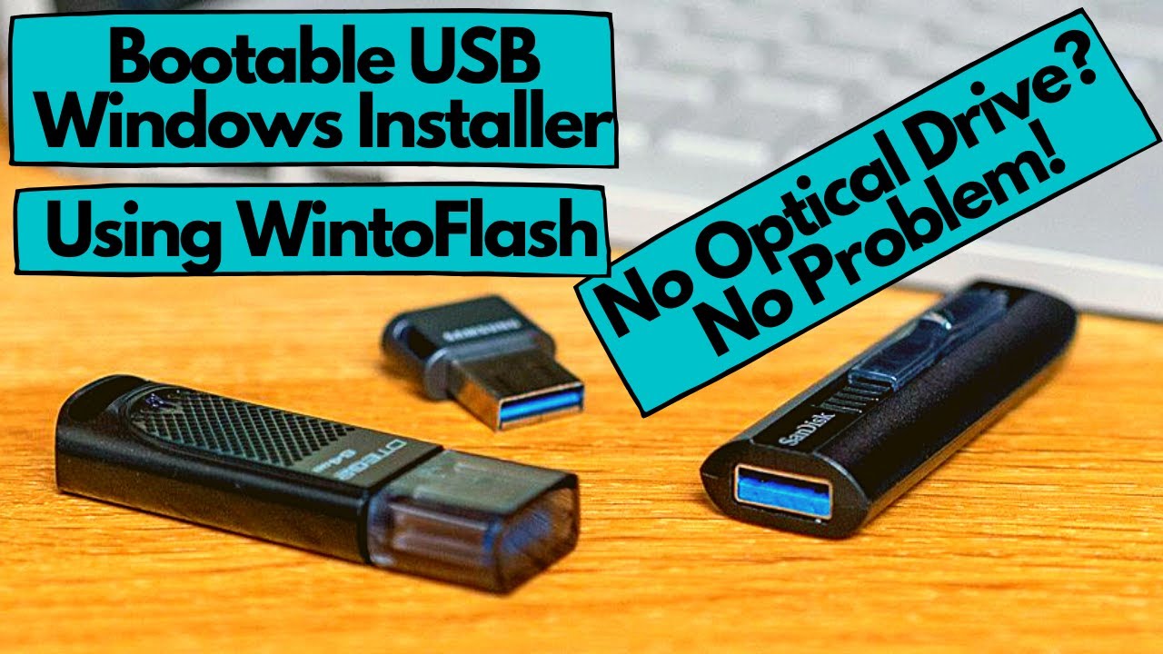 How to create your own Bootable USB Windows installer. - YouTube