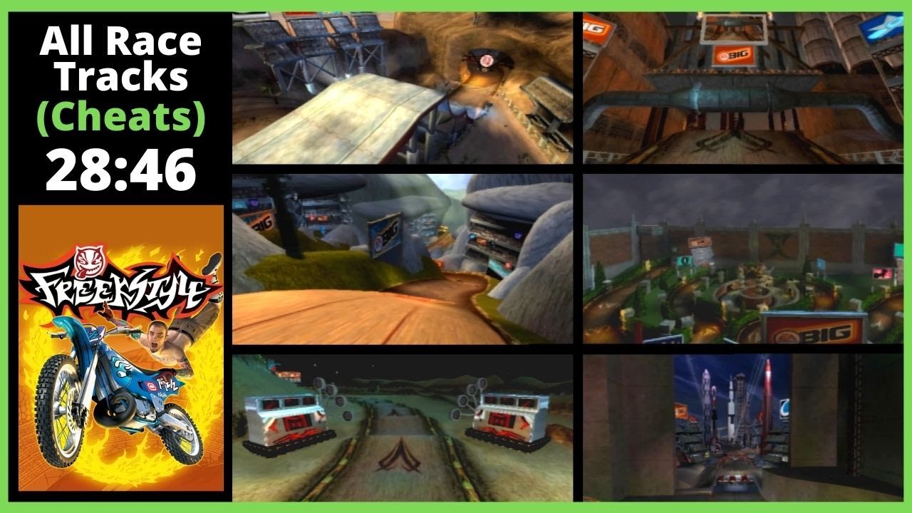 [WR] Freekstyle - All Race Tracks (Cheats) speedrun 28:46 - YouTube
