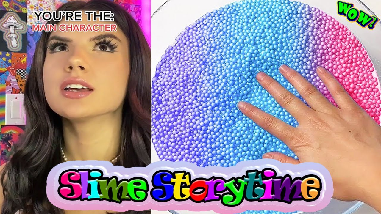 🌈 Satisfying ASMR Slime Storytime POV Tiktok Compilation | Awesome ...