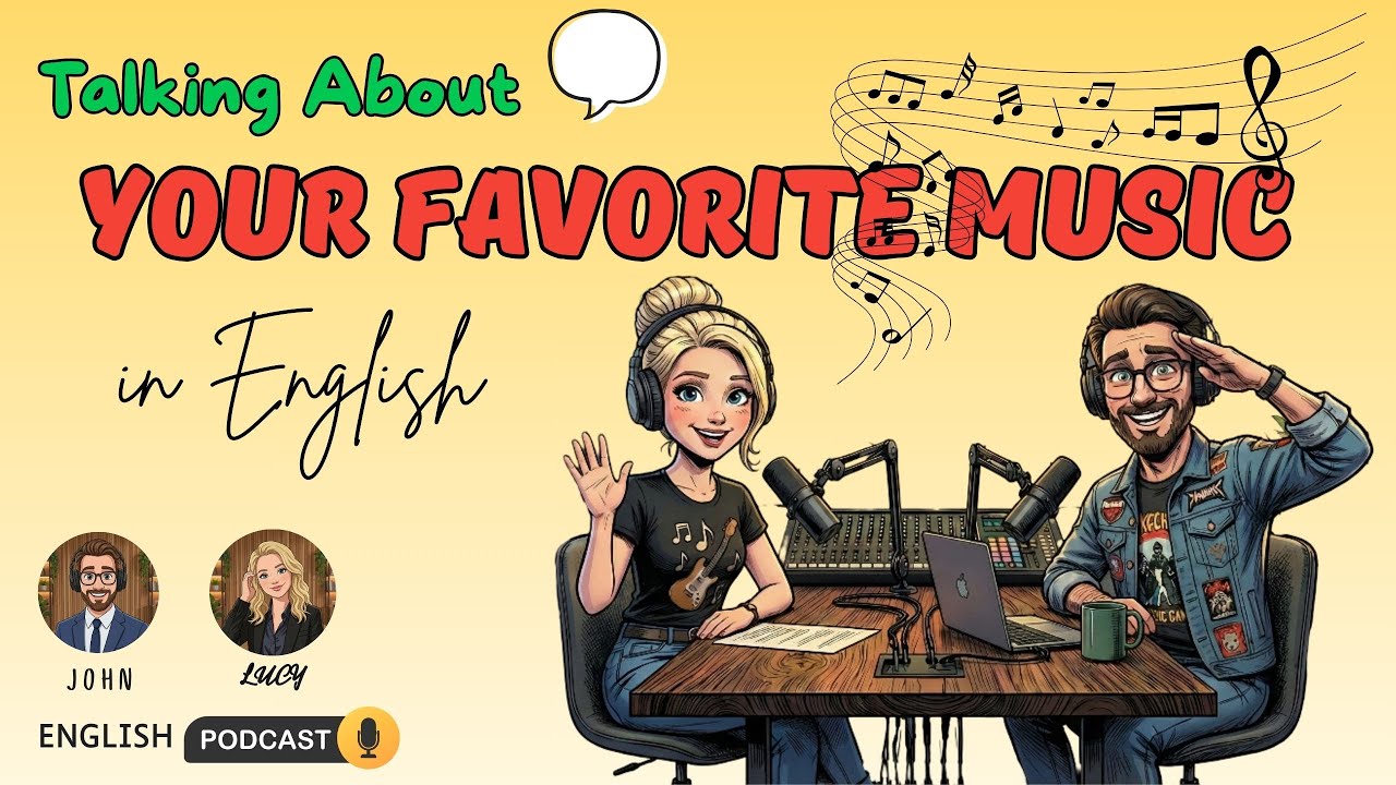 Let’s Talk About Your Favorite Music 🎵 | Fun and Easy English Podcast ...