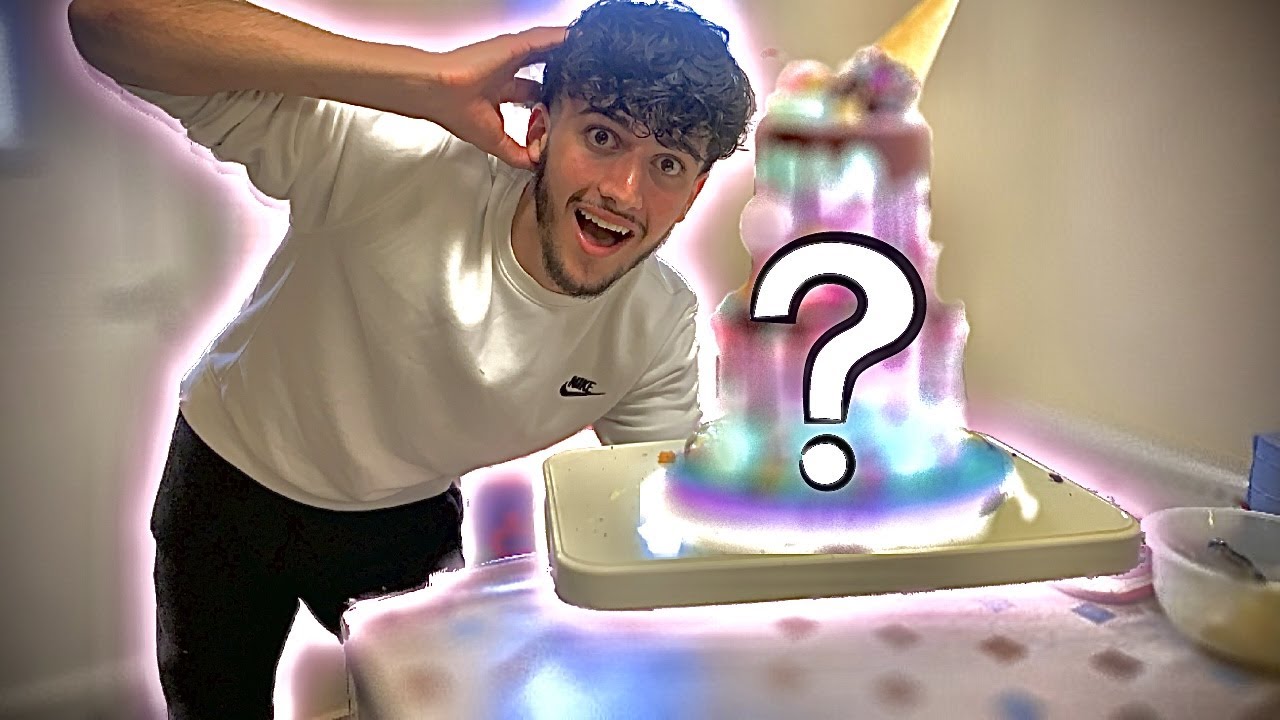 I Tried Baking For The First TIME!!: EPIC CAKE CHALLENGE!! - YouTube