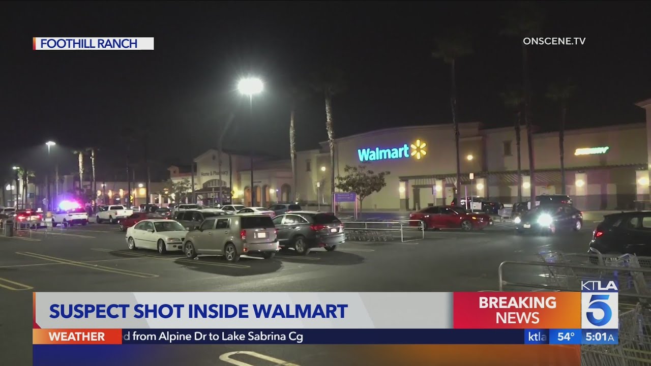 O.C. Sheriff’s deputies open fire on man inside Foothill Ranch Walmart ...