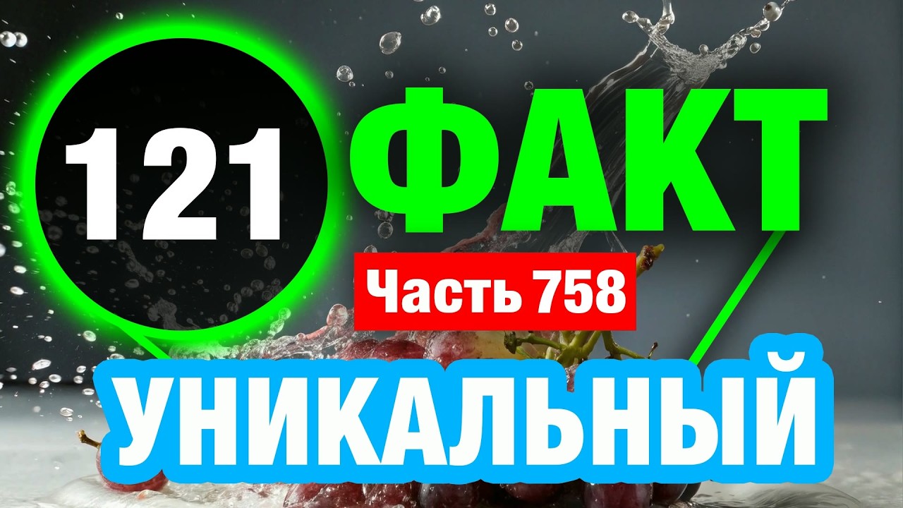121 Уникальный Факт В Который Сложно Поверить - YouTube