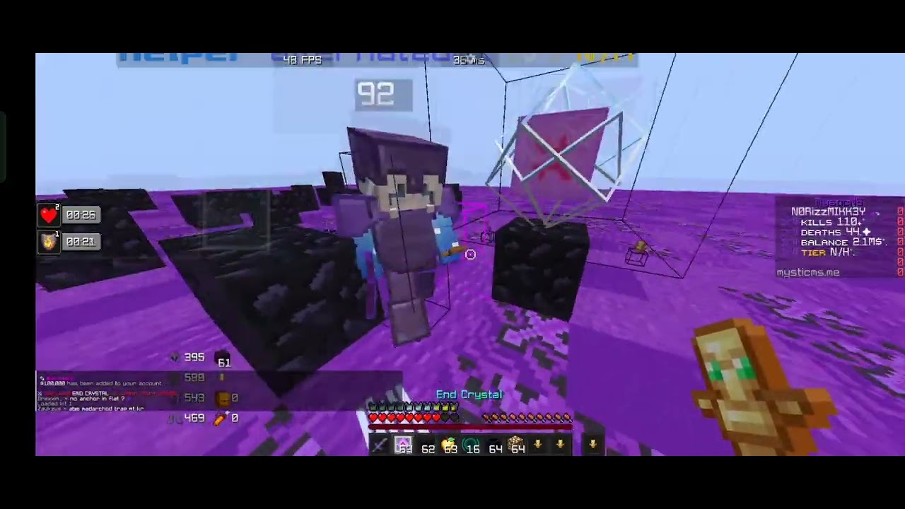 1st Day Of Crystal Pvp || Pojav Launcher || Touch Controls - YouTube