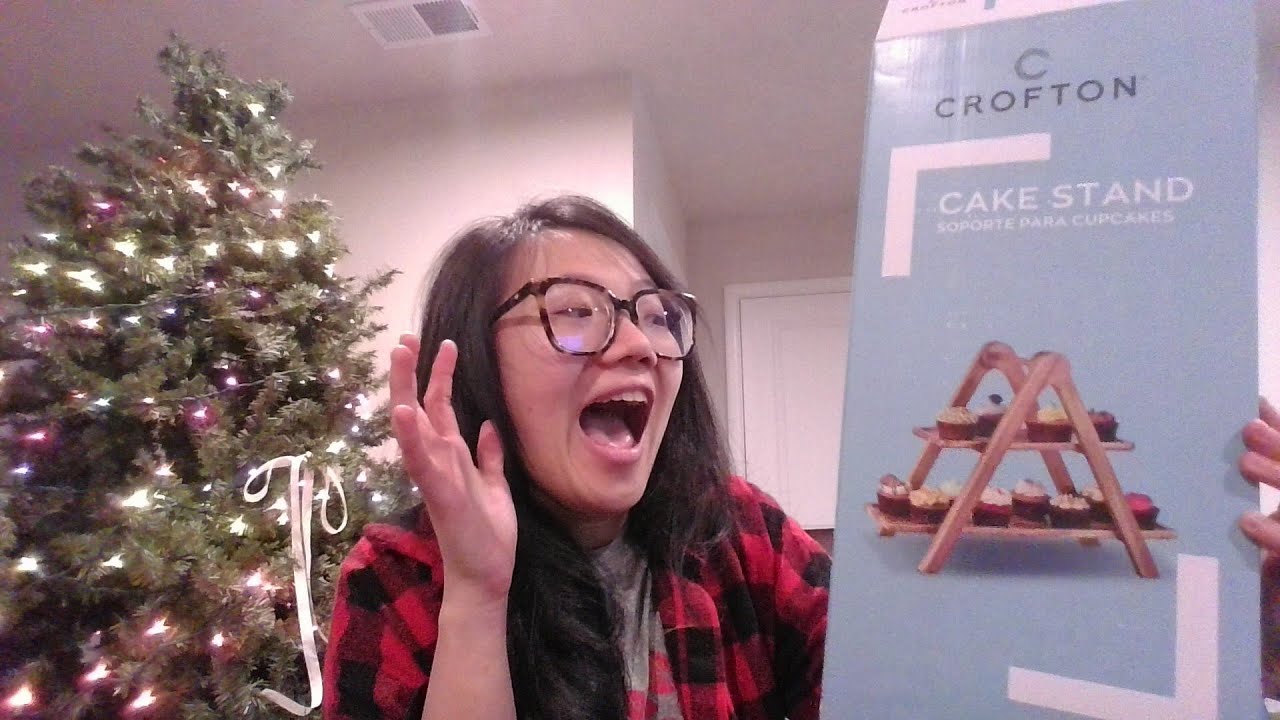 Aldi Crofton Cake Stand Unboxing Review - YouTube