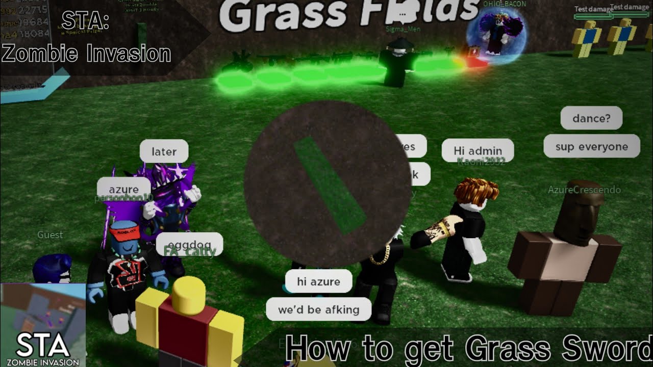 How to get Grass Sword | STAZI - YouTube