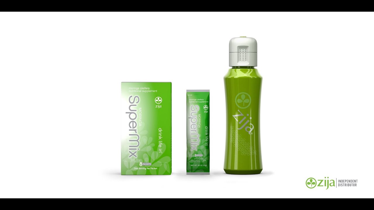 Zija Supermix - Moringa Oleifera powder mix - YouTube