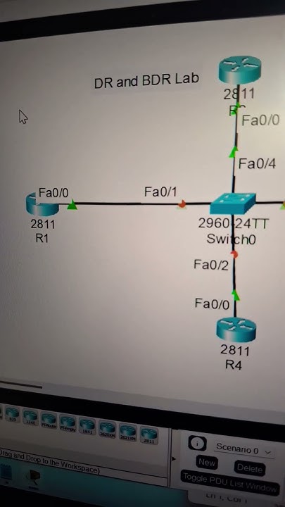DR and BDR router lab overview #cisconetworks #networkdiscovery - YouTube
