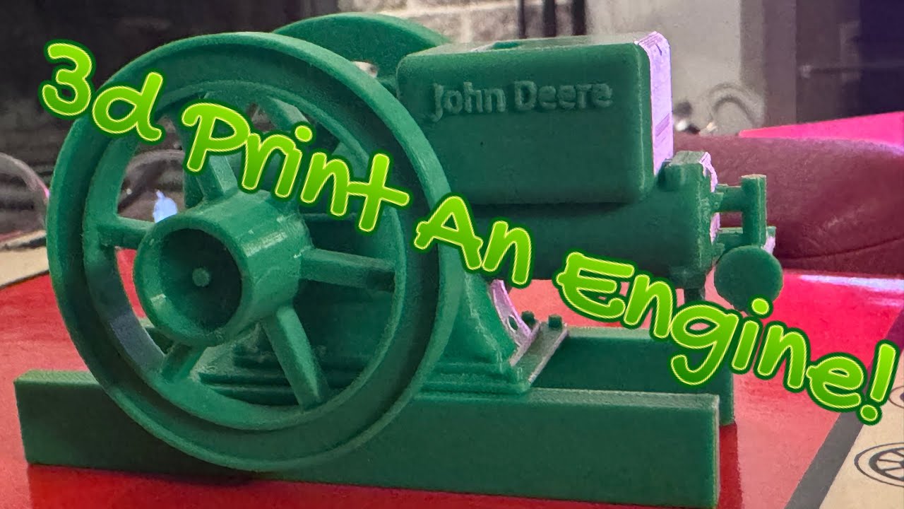 John Deere 3 Hp LETS 3D PRINT! - YouTube