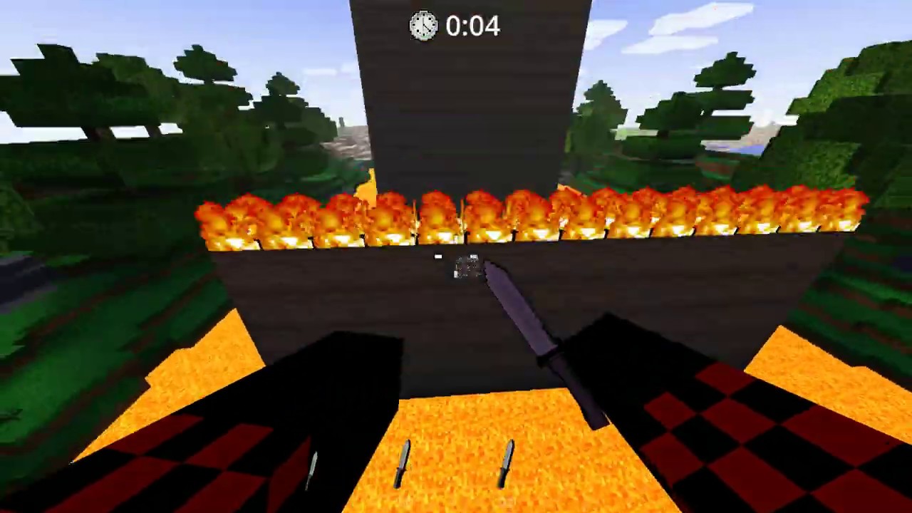 Pixel Strike 3D PC - Parkour Experience (no deaths) - YouTube