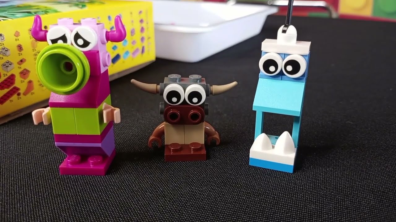 LEGO Classic Creative Monsters Bag 1 Assembly - YouTube