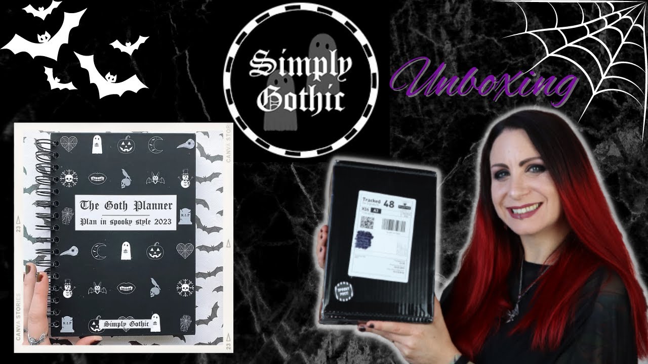 SIMPLY GOTHIC 2023 PLANNER YouTube simply-gothic-2023-planner-youtube