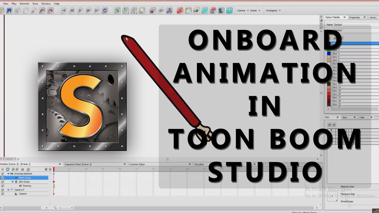 How To Do Onboard Animation In Toon Boom Studio, Animation With Toon ...