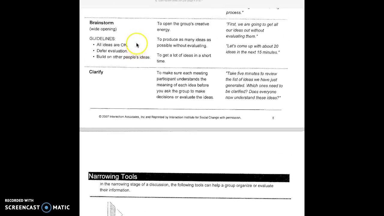 Open Narrow Close Protocol - YouTube