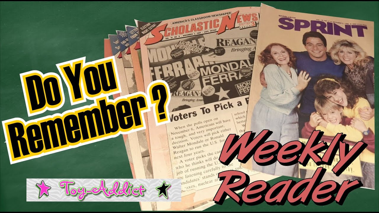 Do You Remember The Scholastic Weekly Reader in School? ~ 1984-1986 ...
