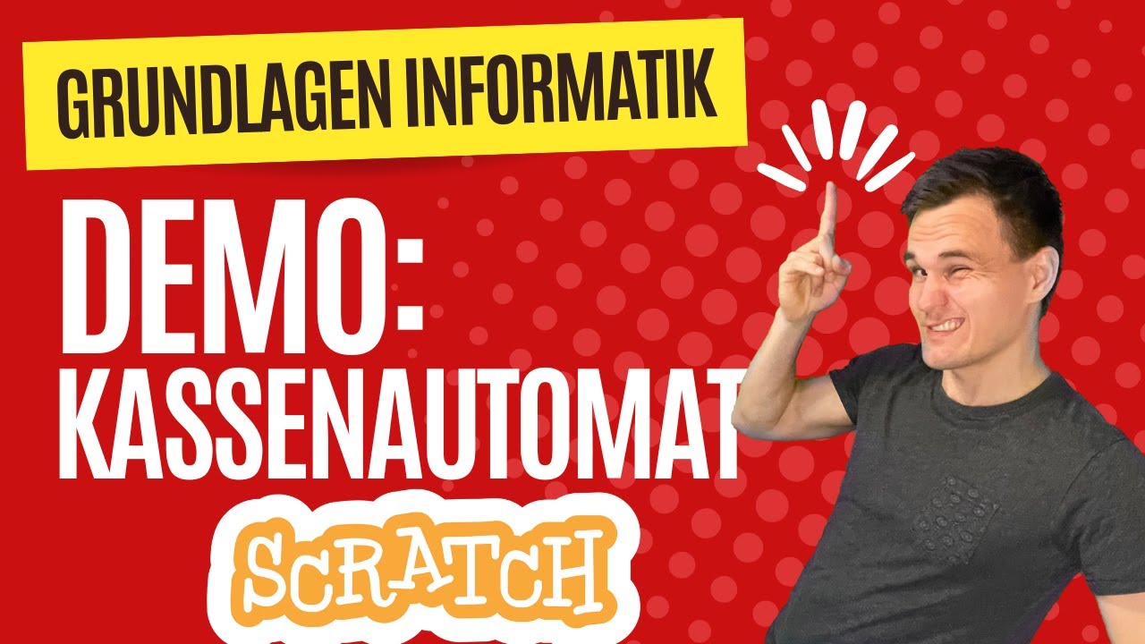 Kassenautomat in Scratch (DEMO) - Einstieg in die Informatik - YouTube