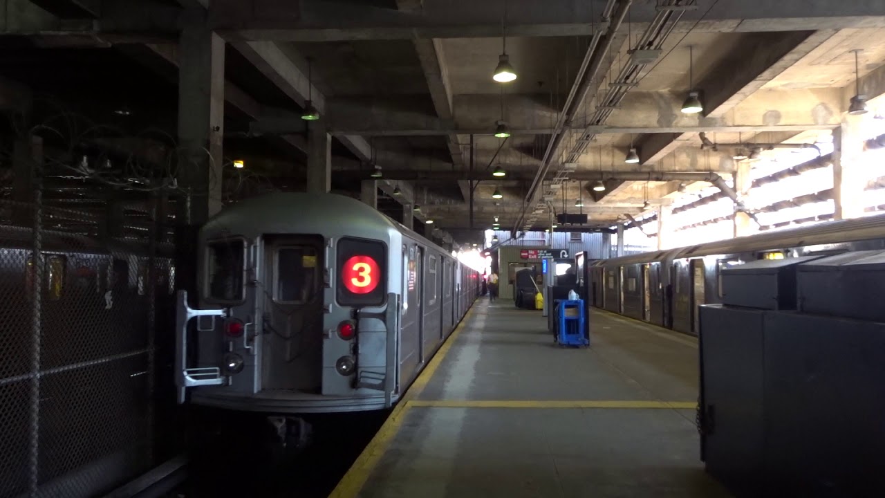 NYC Subway: Brooklyn bound R62 3 Train leaving 148 St-Lenox Term - YouTube
