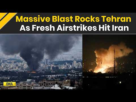 Iran Israel War: Huge Explosions In Tehran Amid New Israel Airstrikes | Israel Iran War