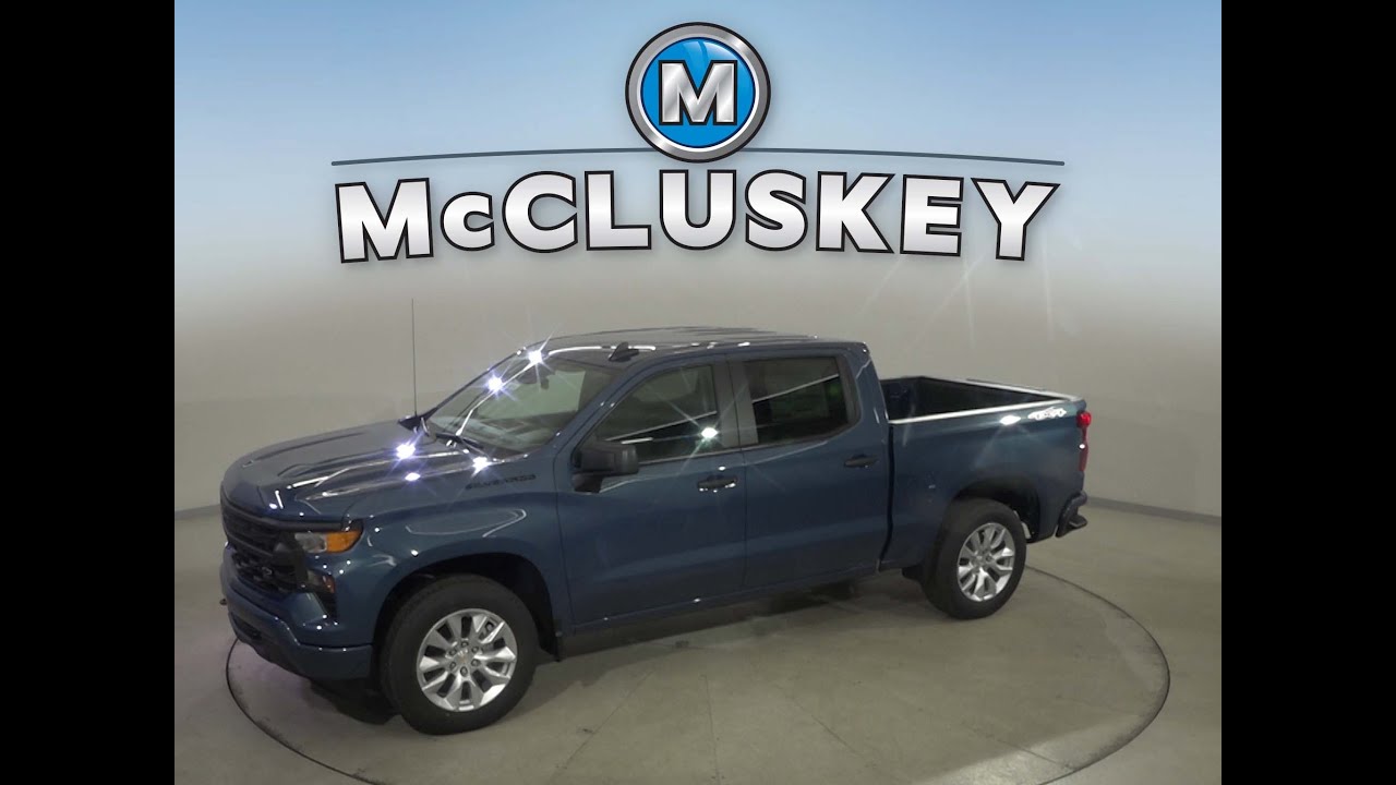 240844 NEW 2024 Chevrolet Silverado 1500 Custom Four Wheel Drive Crew ...