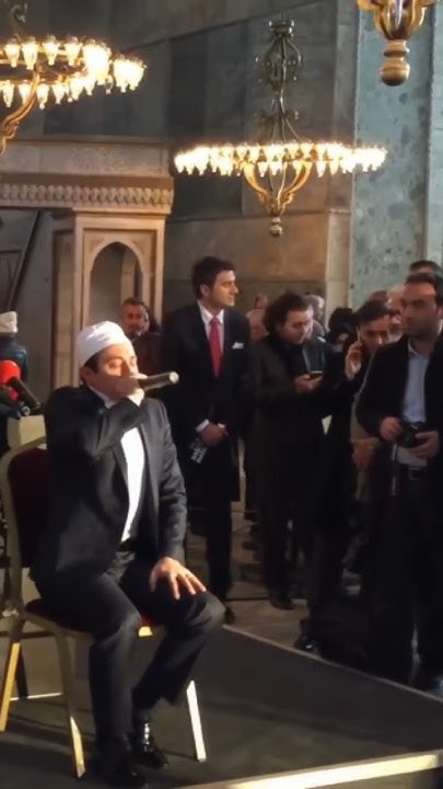 Sesiyle Ayasofyayı İnleten Hafız | Ali Tel - YouTube