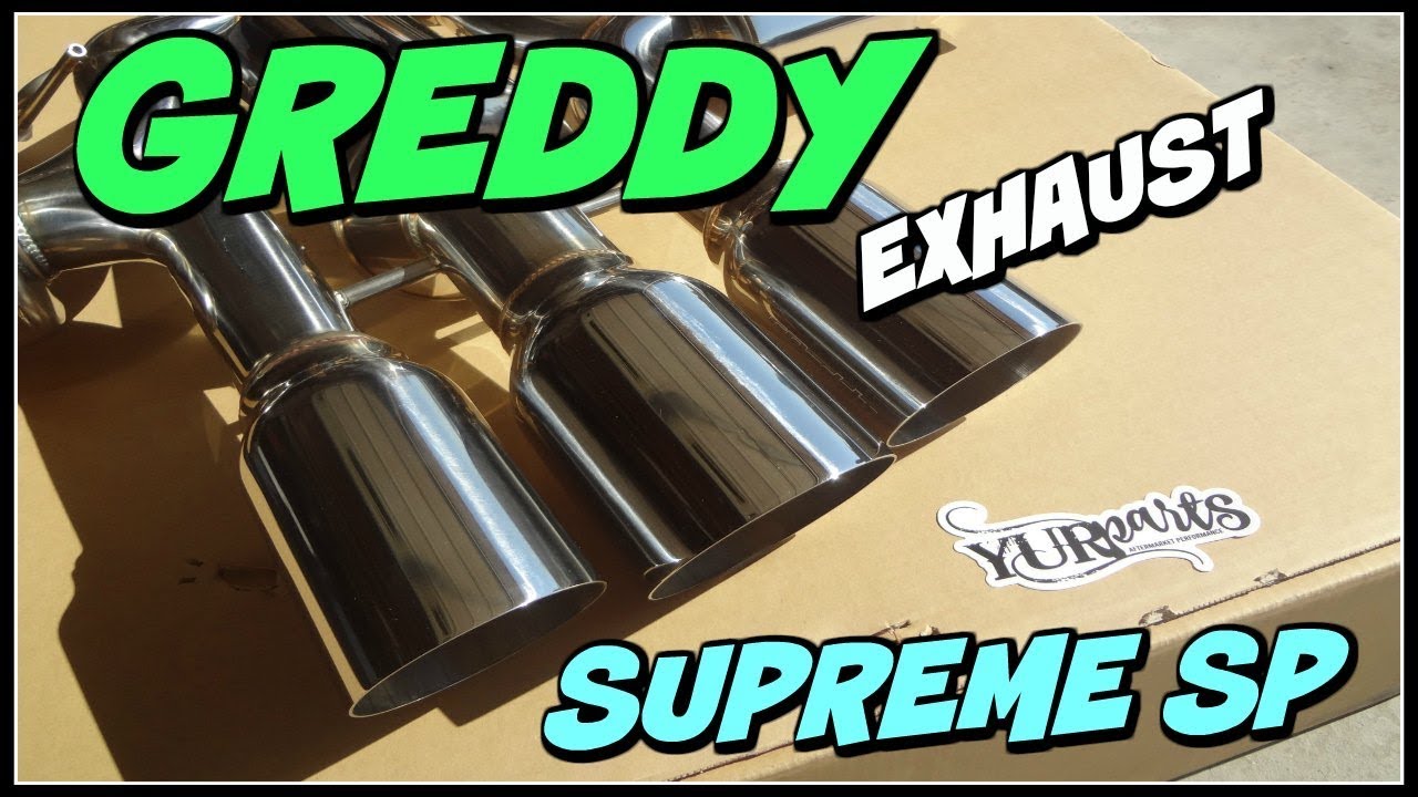 GREDDY 3 TIP SUPREME SP EXHAUST 17-18 CIVIC TYPE-R FK8 UNBOXING - YouTube