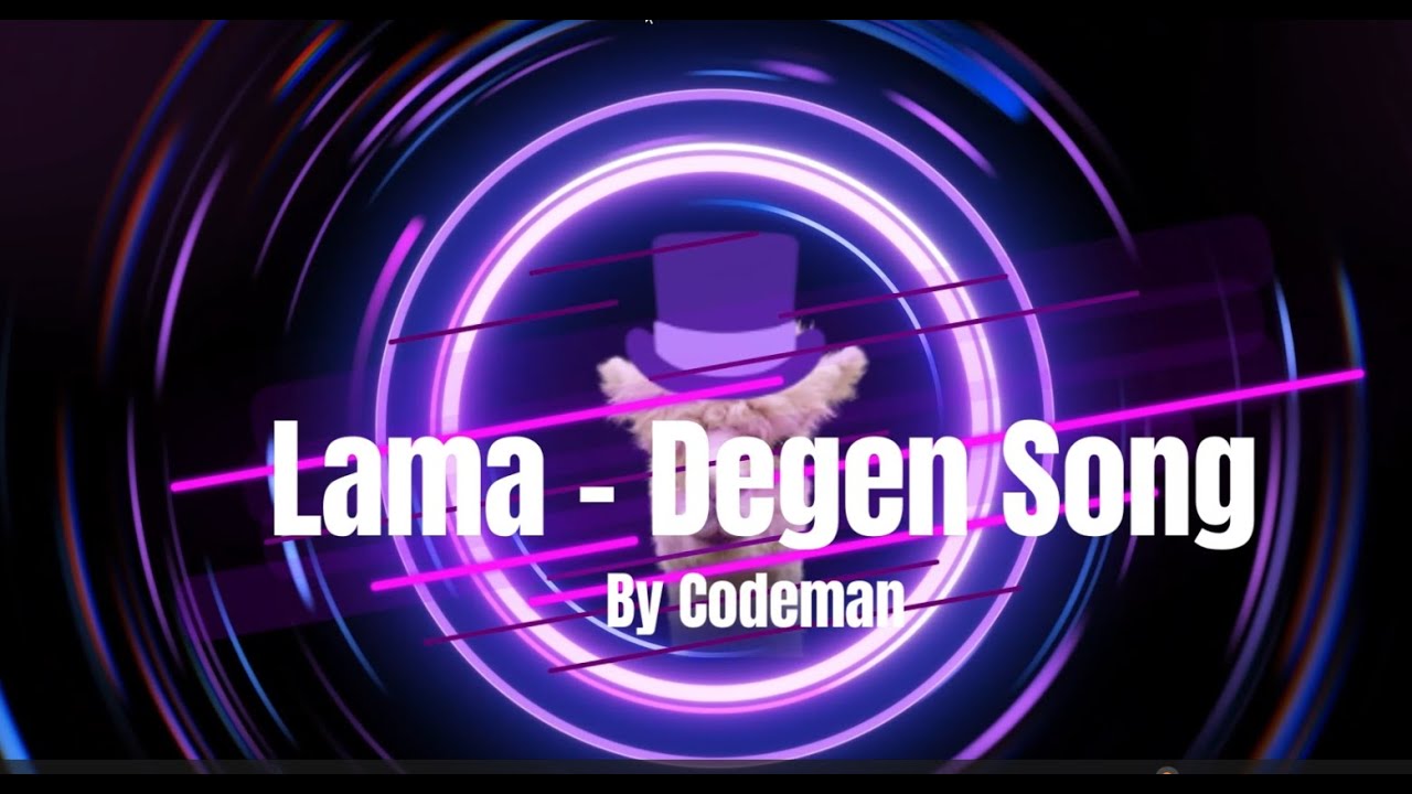 Lama - "Degen Song" by Codeman - YouTube