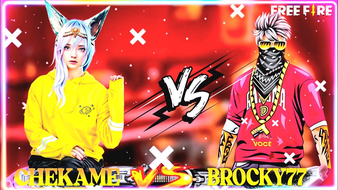 Girl Gemar Game play Free Fire Max Chekame ff vs Official ff. Garena ...