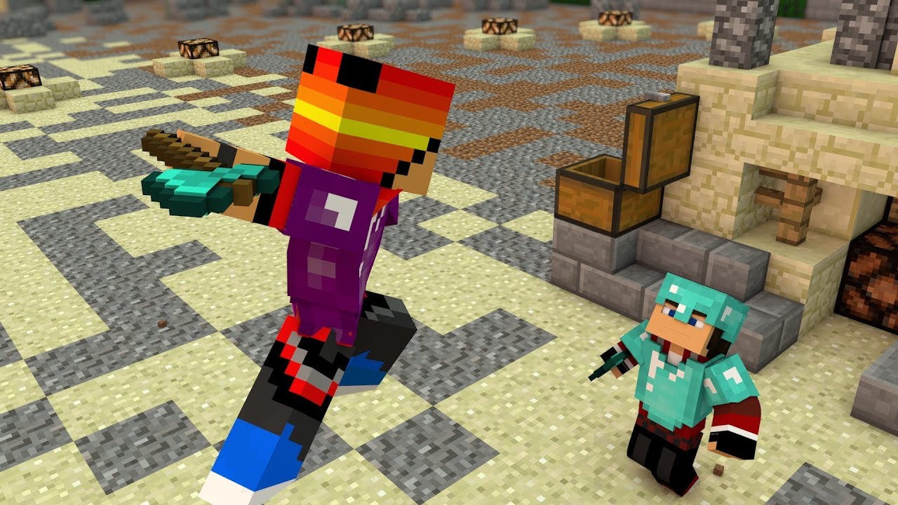 Minecraft Blue Meteor Axe [Redstone Super Weapons] #1 - YouTube