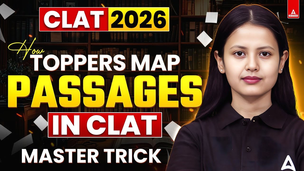 CLAT 2026 | How Toppers Map Passages in English | Complete Reading ...
