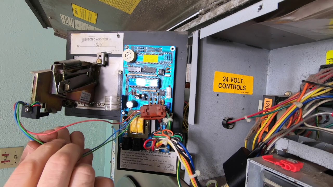 Laundry Install: Relay Harness - 55lb. Dexter Dryer - YouTube