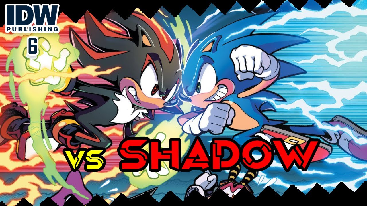 Sonic IDW Comics #6 | VS Shadow - YouTube