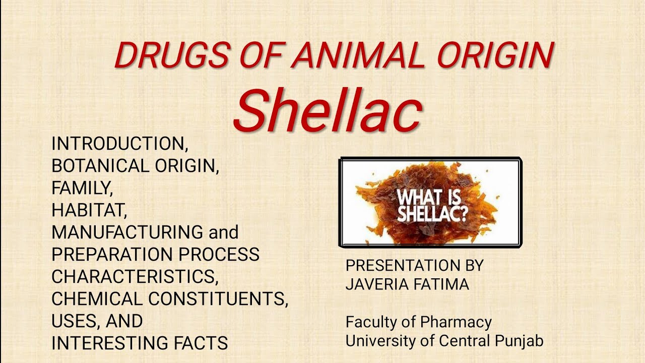 Shellac - Coating Material [Complete Drug info.] Best for Pharmacognosy ...